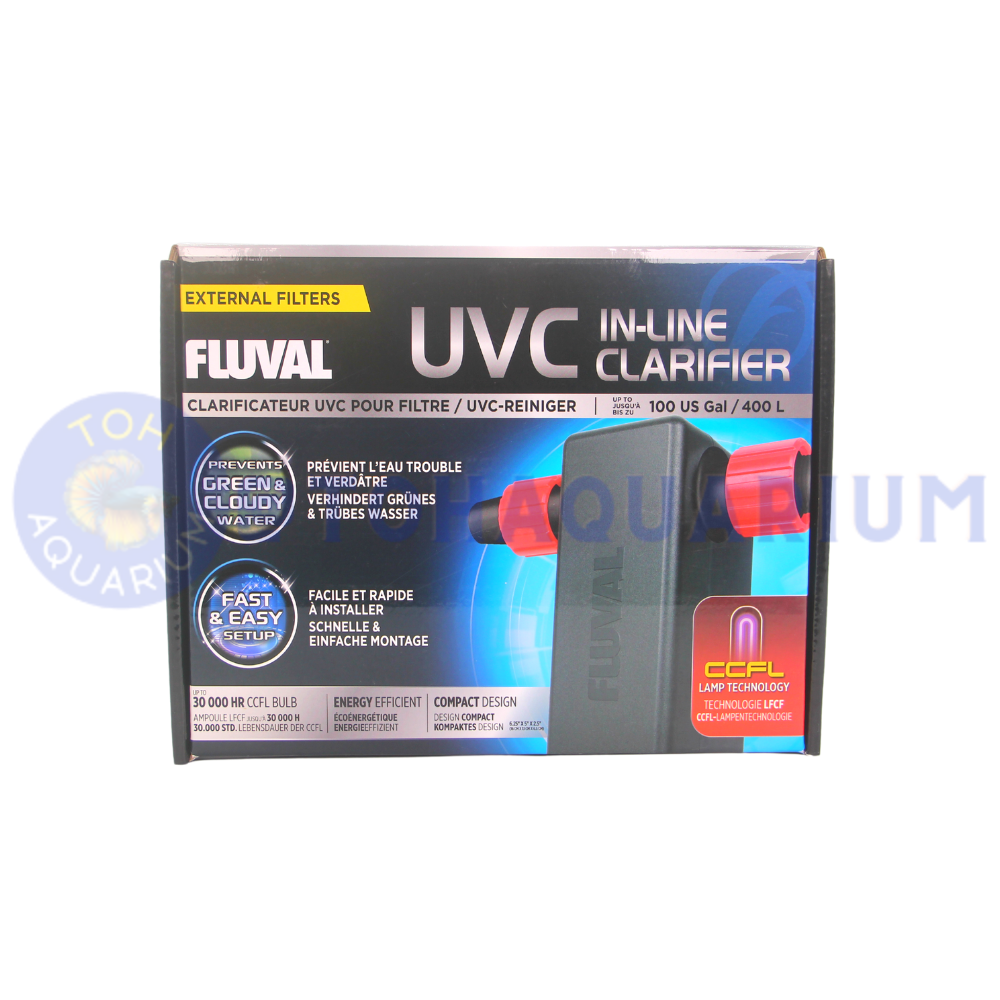 Fluval Uvc In Line Clarifier 3w Tohaquarium