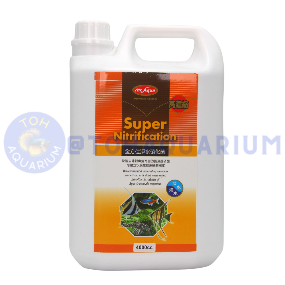 Mr Aqua Super Nitrification Bacteria 4L – tohaquarium