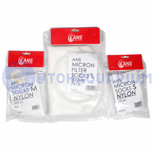 ANS Micron Filter Sock 200uM (Options Available) – tohaquarium