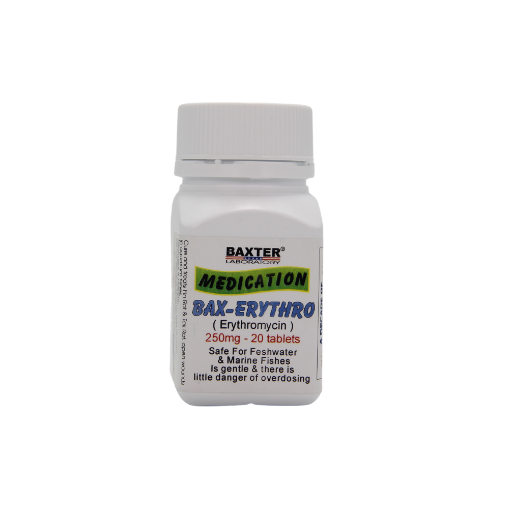 Baxter Bax-Erythro 250mg-20tabs – tohaquarium