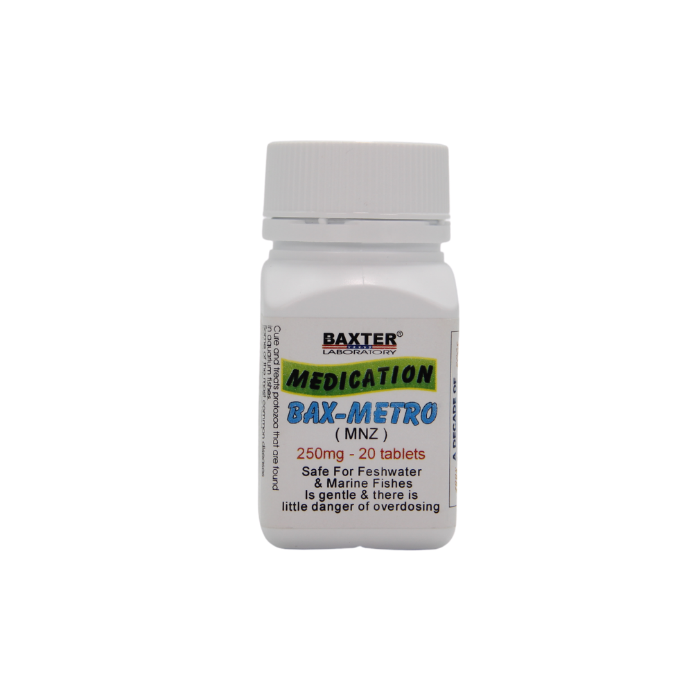 Baxter Bax-Metro 250mg-20tabs – tohaquarium