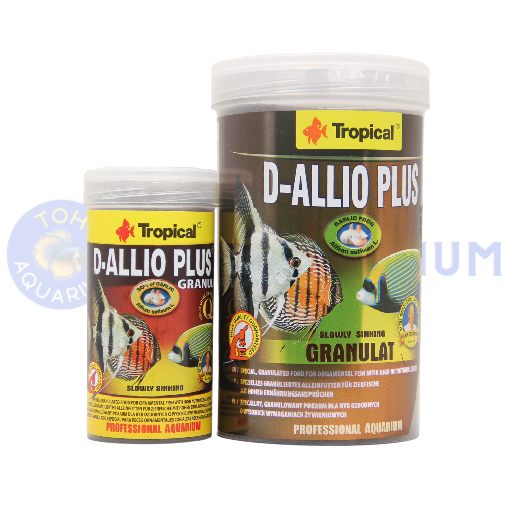 Tropical D-Allio Plus Granulat Slow Sinking Mini Pellet (Options Avail ...