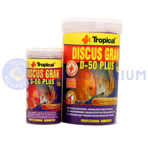 Tropical Discus Gran D-50 Plus (Options Available) – tohaquarium